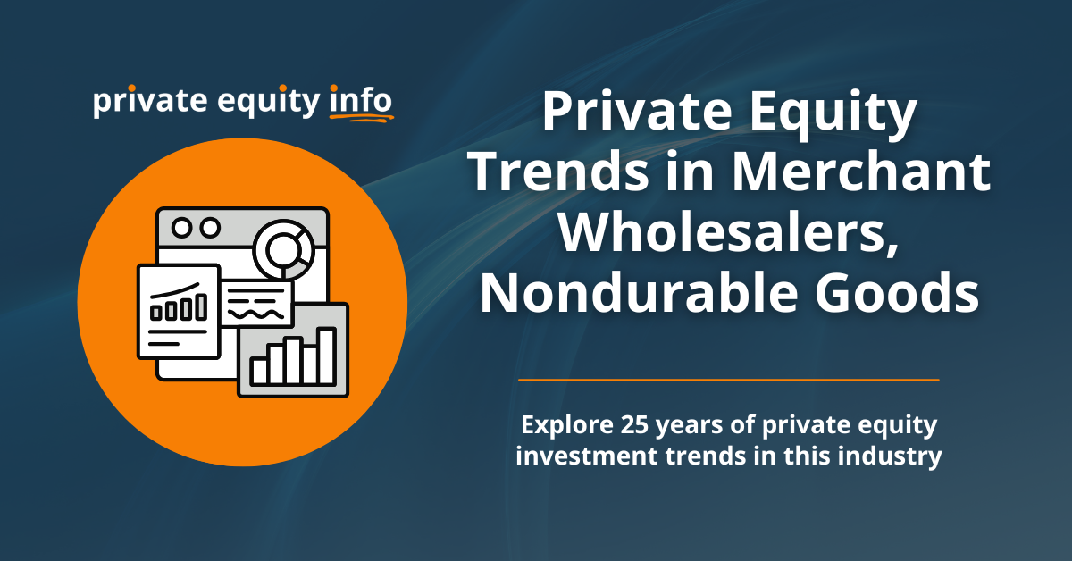 Merchant Wholesalers, Nondurable Goods: Explore 25 years of private ...